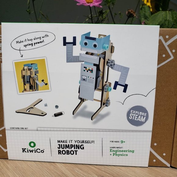 KiwiCo | Toys | Kiwico Kiwi Crate Science Kit Jumping Robot Building Set Engineering Brand New ...